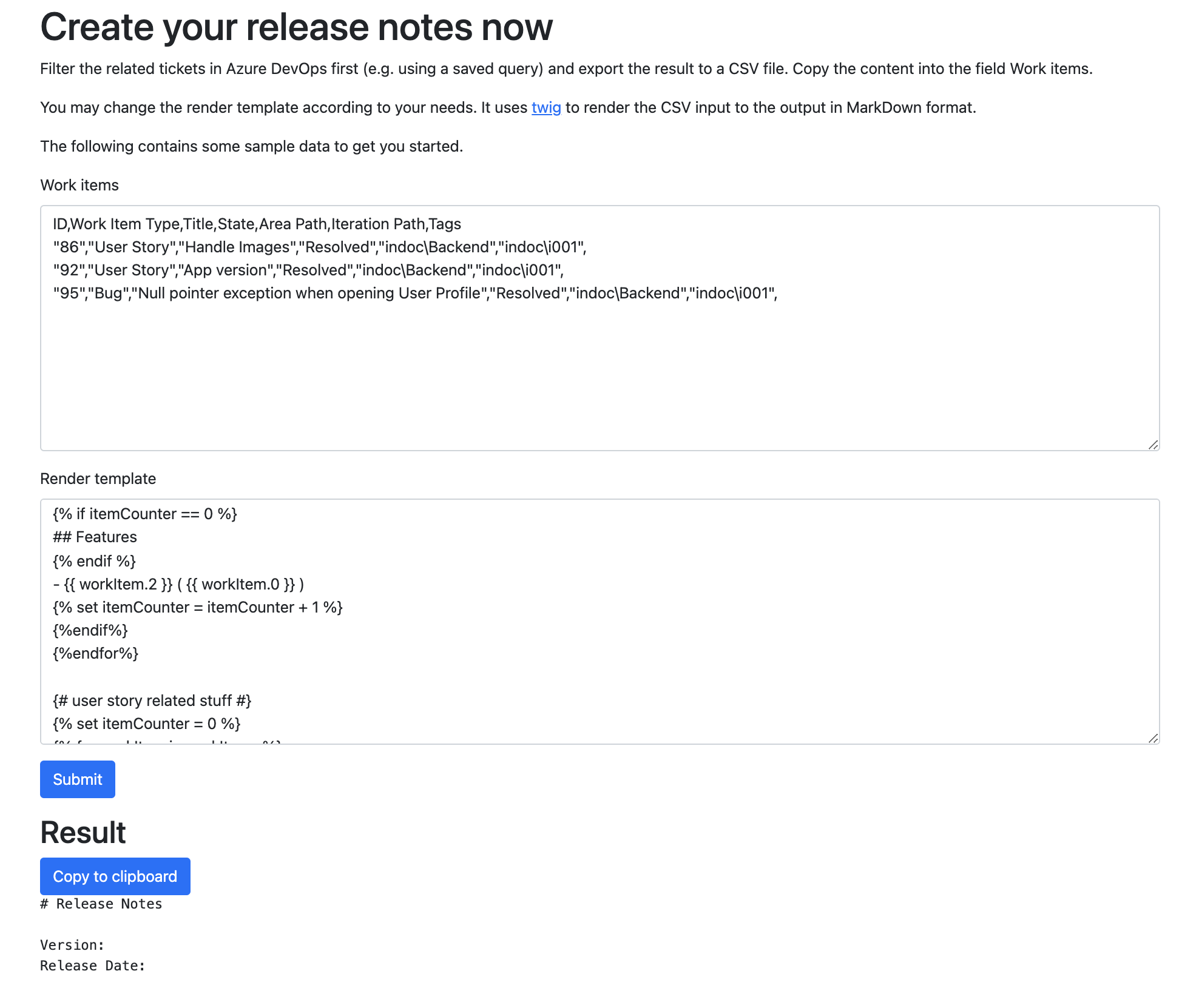 Free Release Notes Generator For Azure Devops Indoc Pro